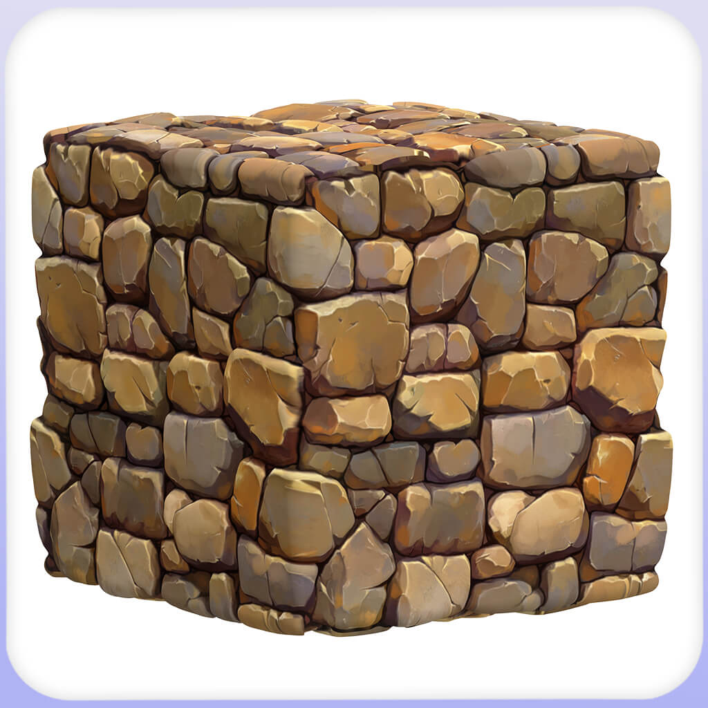 Stylized Wall Seamless Texture by zames1992d