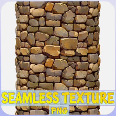 Stylized Wall Seamless Texture by zames1992d