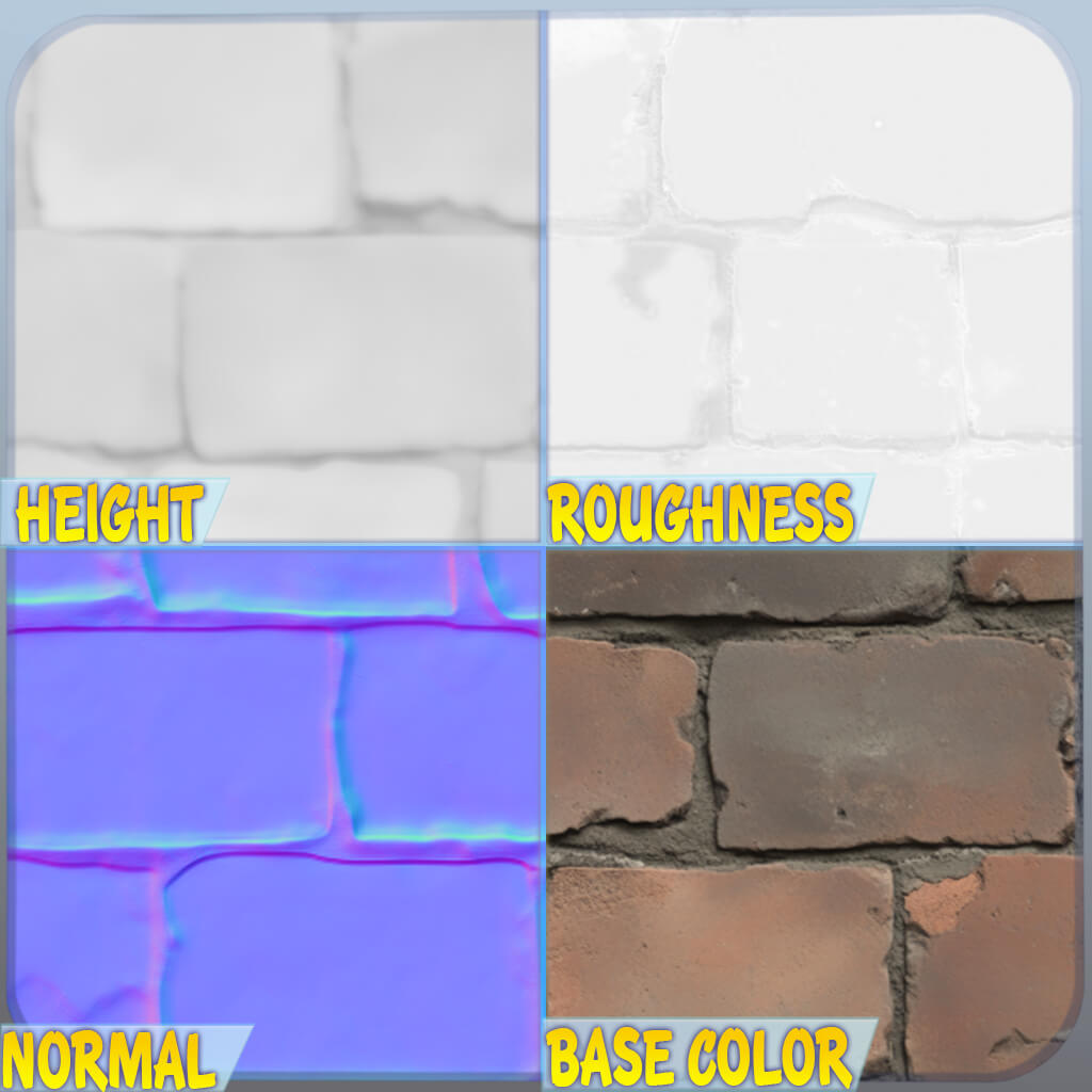 Stylized Wall Seamless Texture by zames1992d