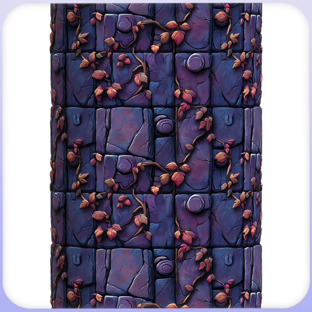 Stylized Wall Seamless Texture by zames1992d