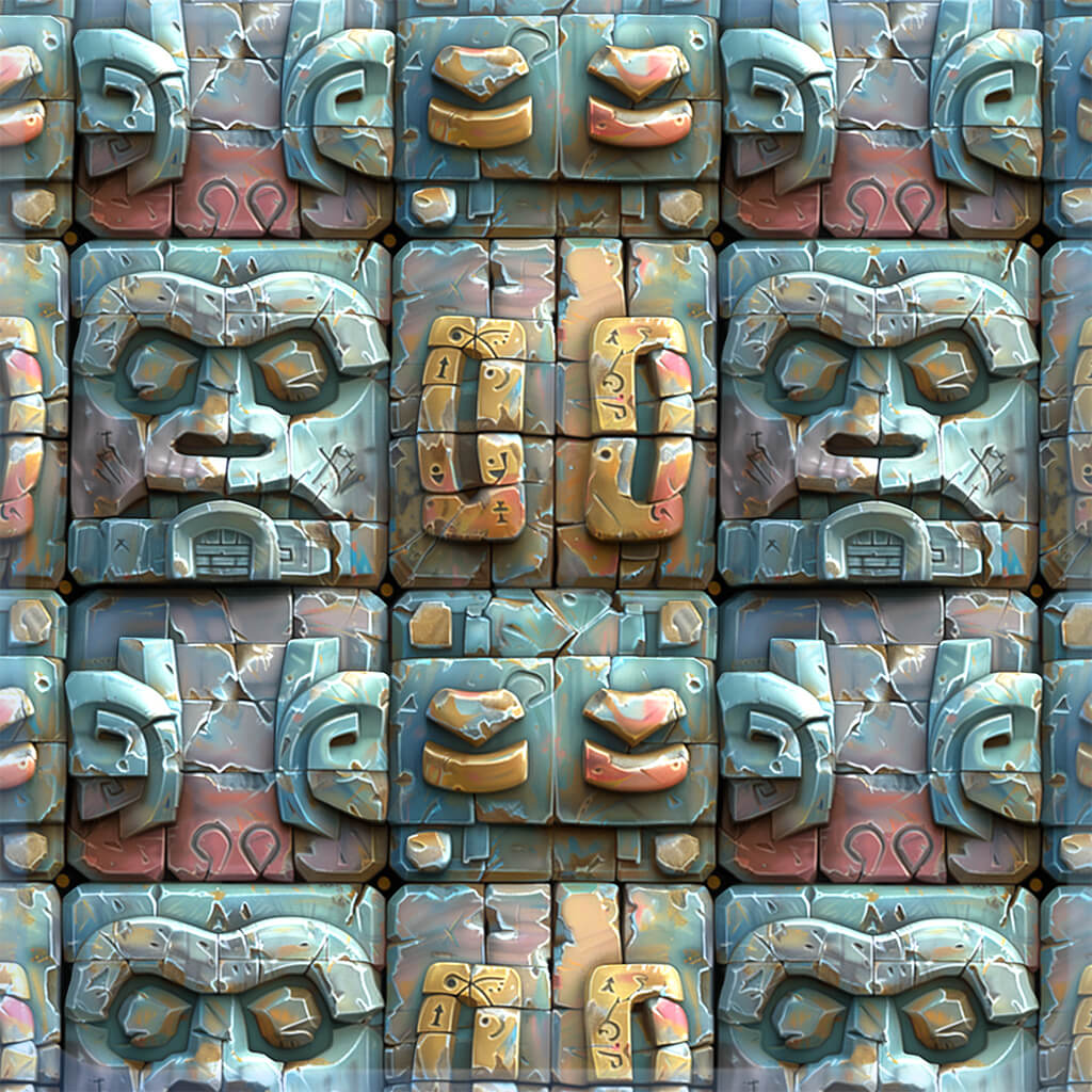 Stylized Wall Seamless Texture by zames1992d