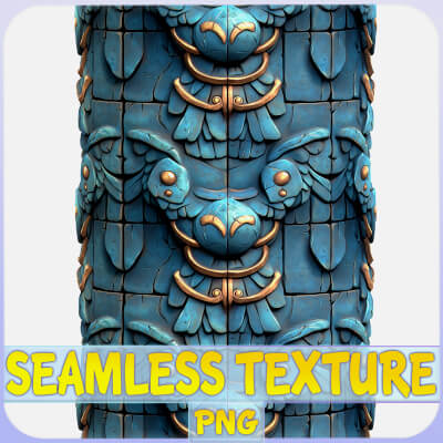 Stylized Wall Seamless Texture by zames1992d