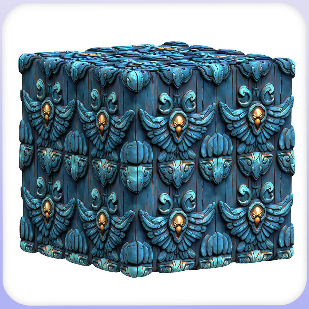 Stylized Wall Seamless Texture by zames1992d