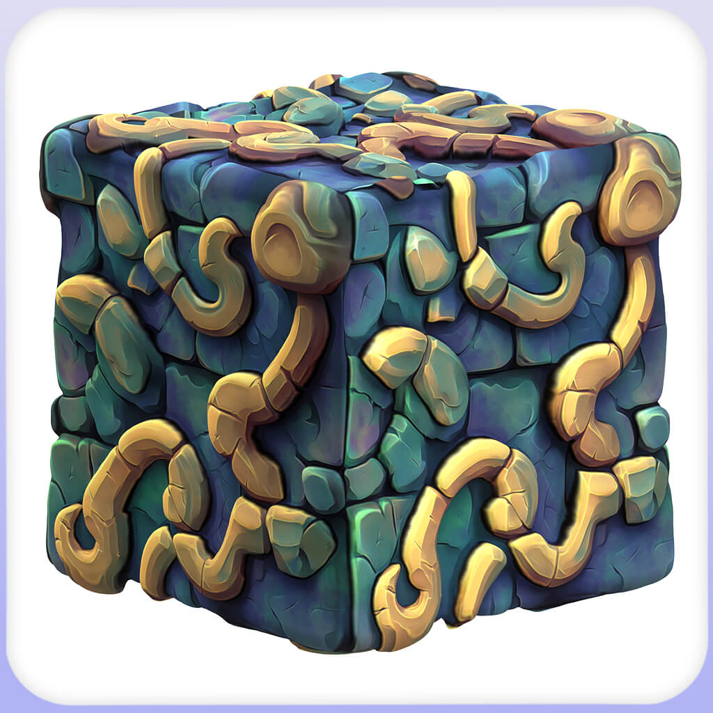 Stylized Wall Seamless Texture by zames1992d