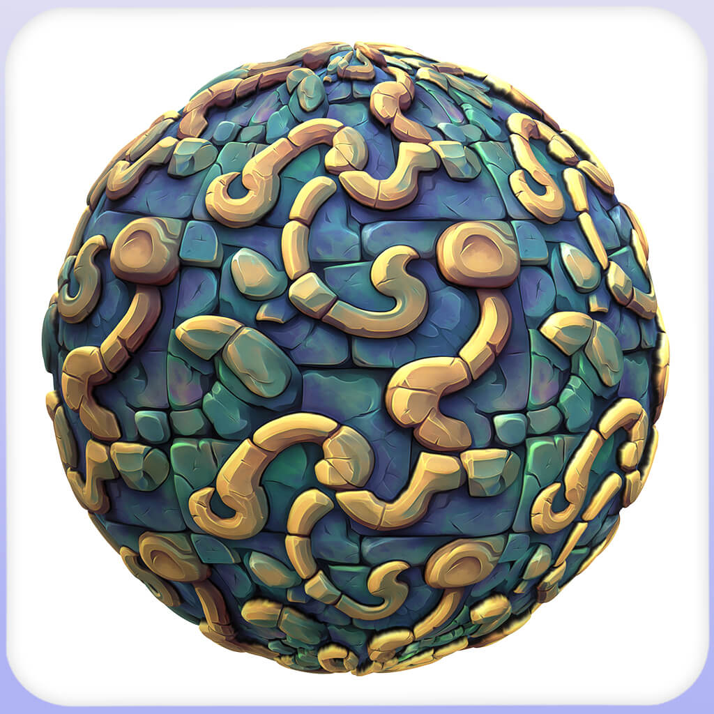 Stylized Wall Seamless Texture by zames1992d