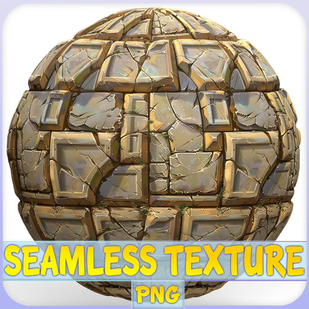 Stylized Wall Seamless Texture by zames1992d