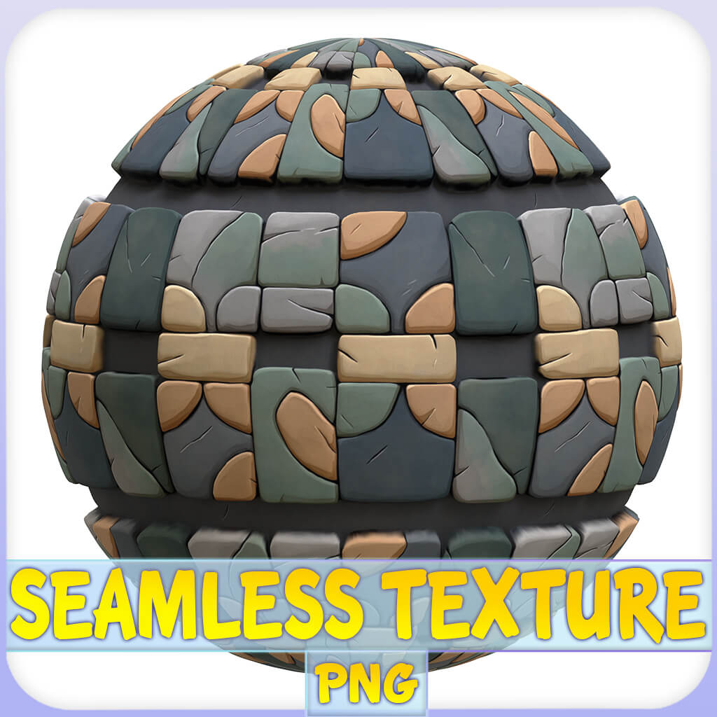 Stylized Wall Seamless Texture by zames1992d