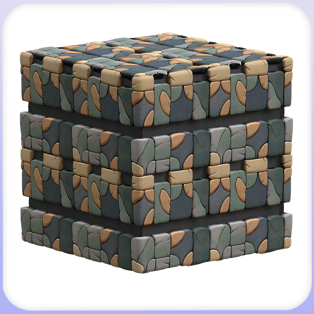 Stylized Wall Seamless Texture by zames1992d