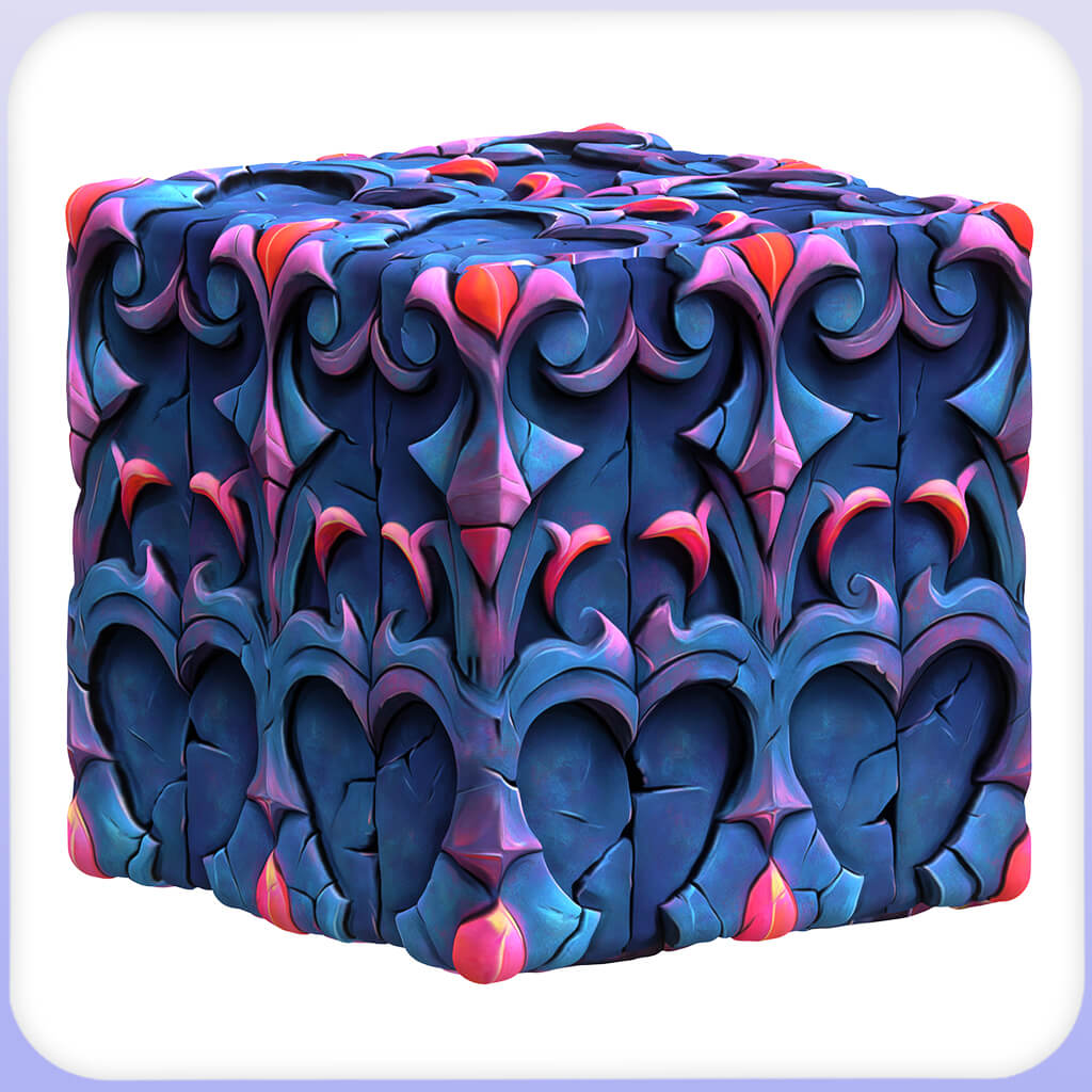 Stylized Wall Seamless Texture by zames1992d