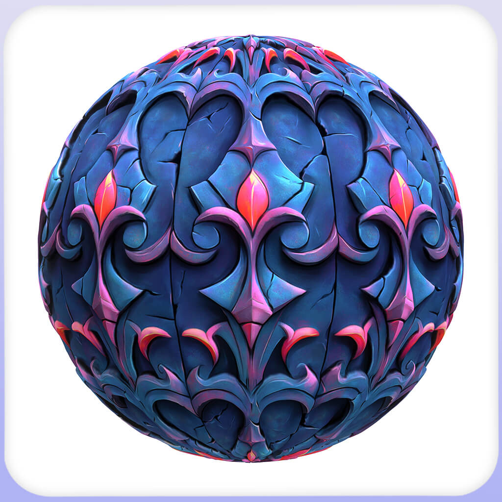 Stylized Wall Seamless Texture by zames1992d