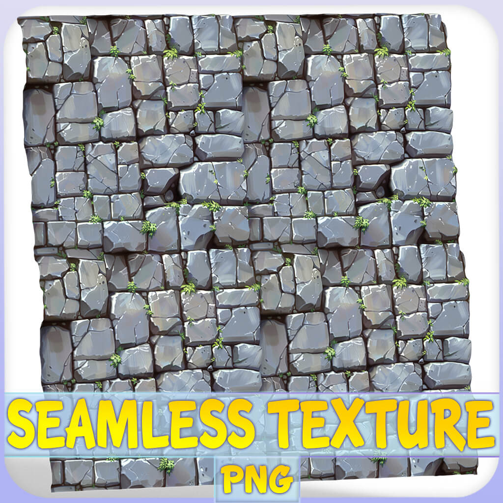 Stylized Wall Seamless Texture by zames1992d