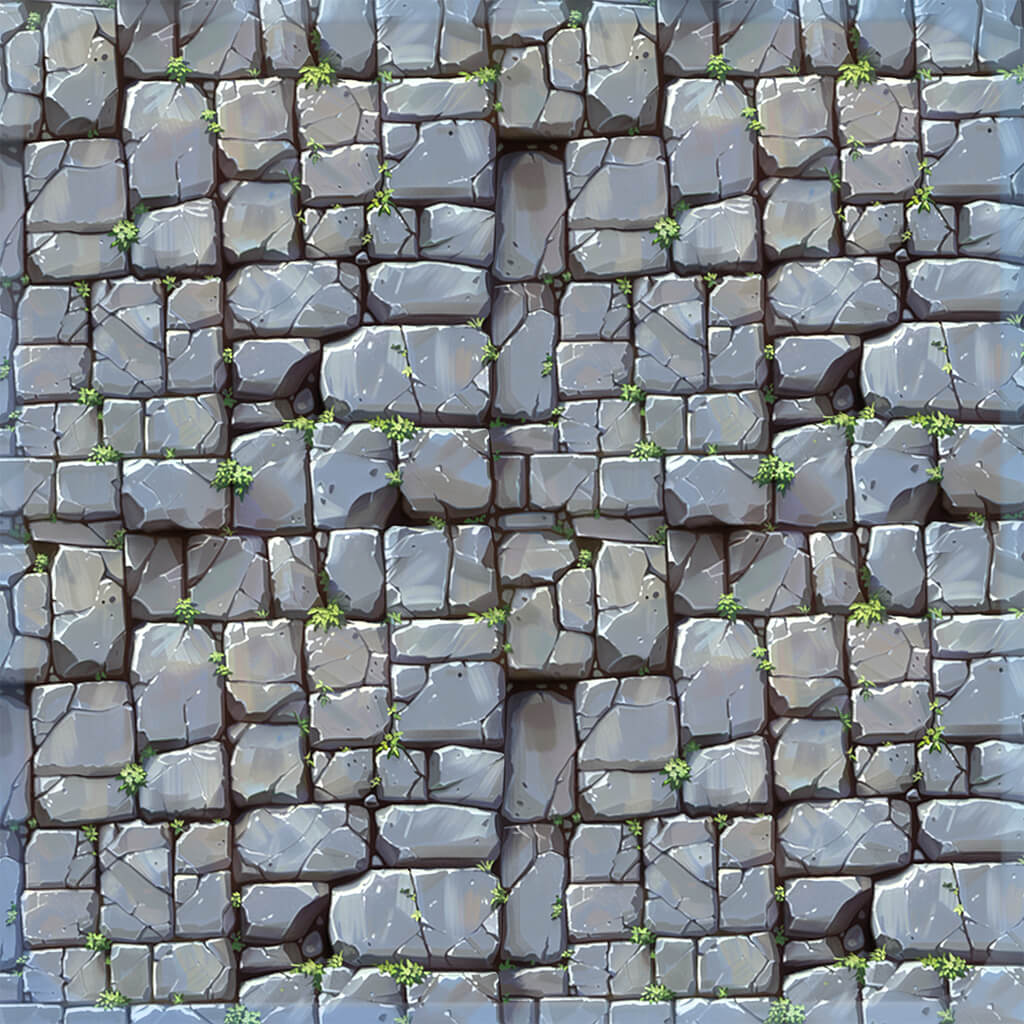 Stylized Wall Seamless Texture by zames1992d