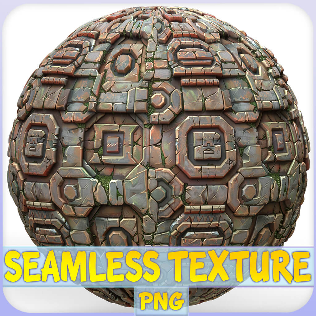 Stylized Wall Seamless Texture by zames1992d