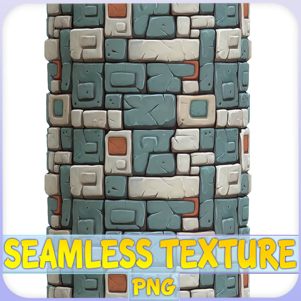 Stylized Wall Seamless Texture by zames1992d