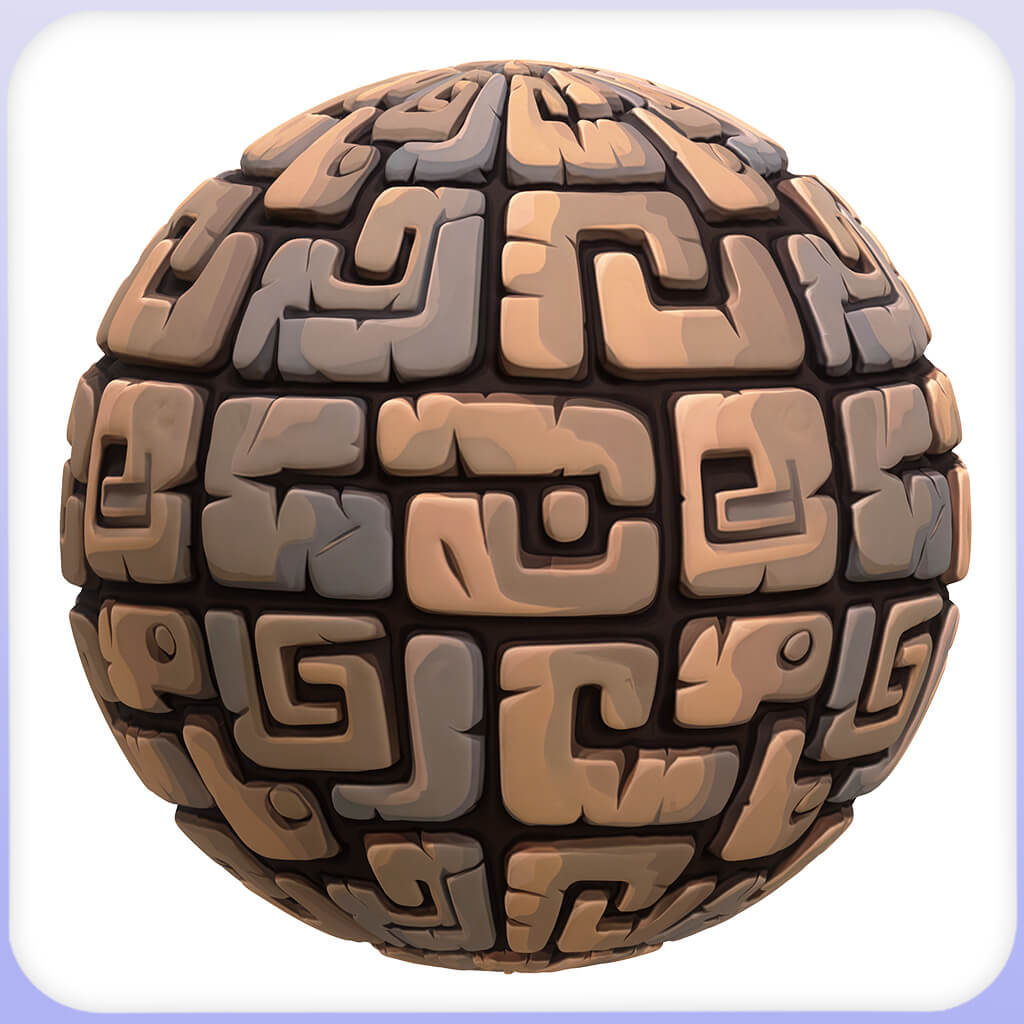 Stylized Wall Seamless Texture by zames1992d