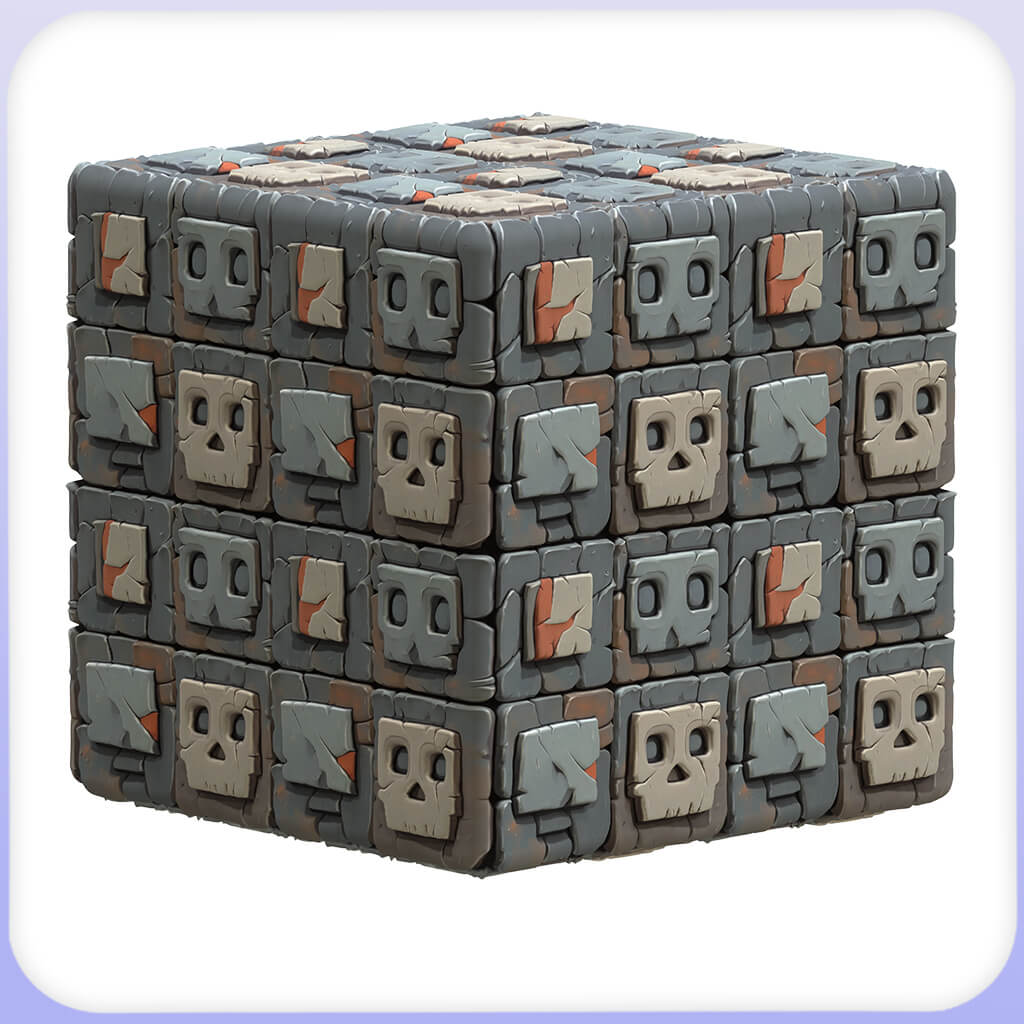 Stylized Wall Seamless Texture by zames1992d