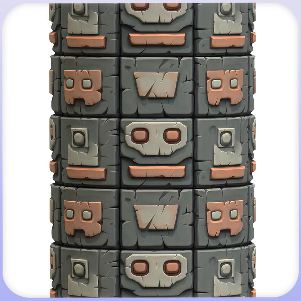 Stylized Wall Seamless Texture by zames1992d