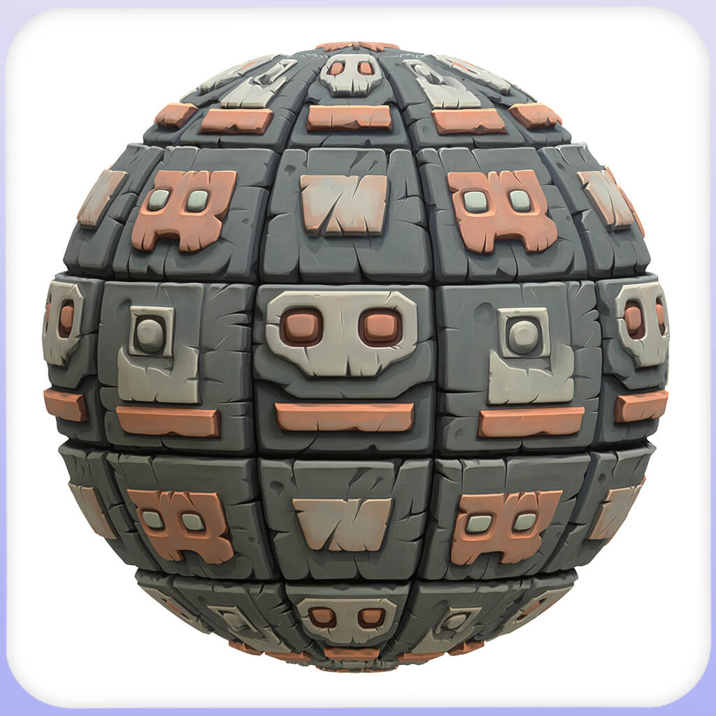 Stylized Wall Seamless Texture by zames1992d