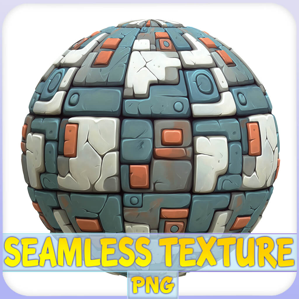 Stylized Wall Seamless Texture by zames1992d