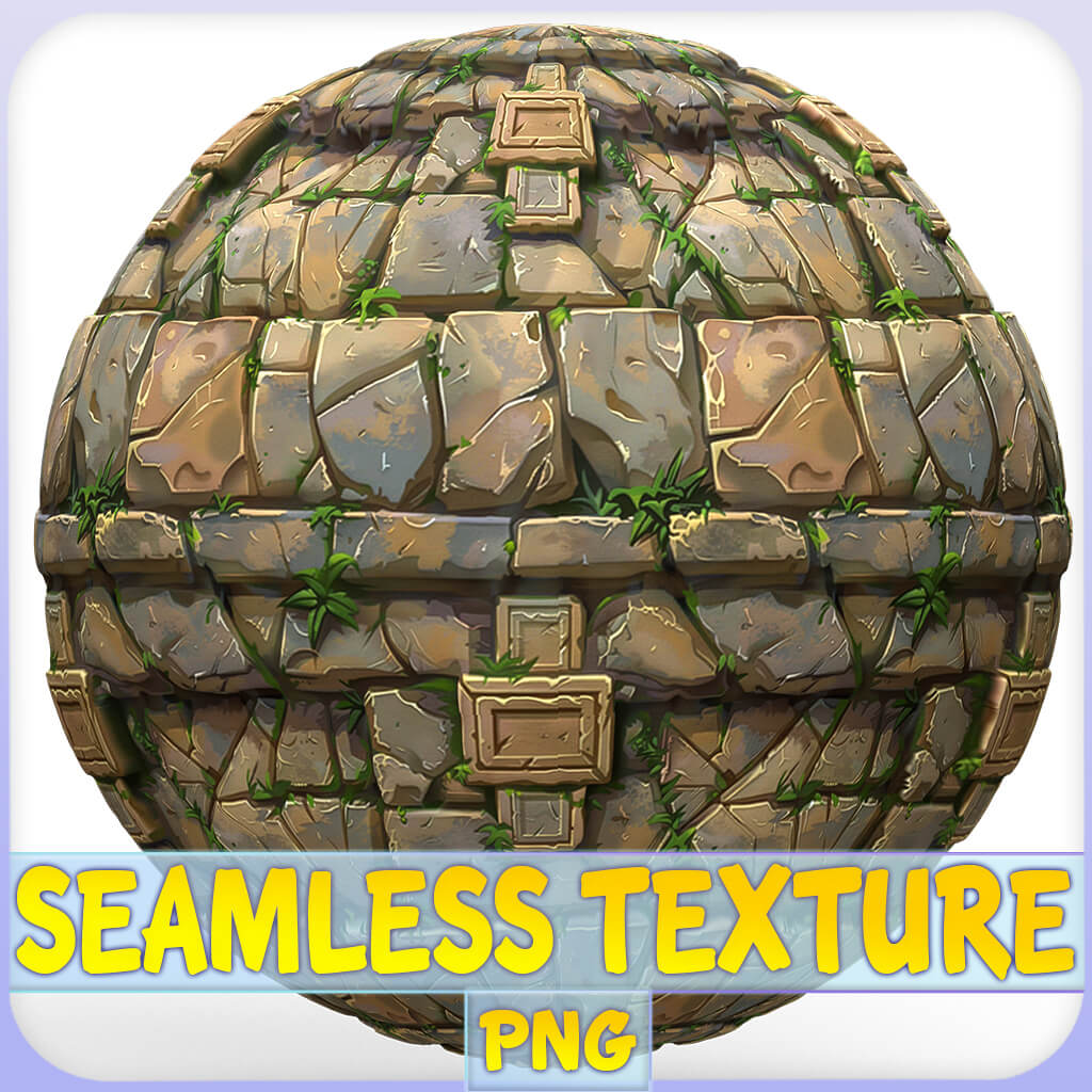 Stylized Wall Seamless Texture by zames1992d