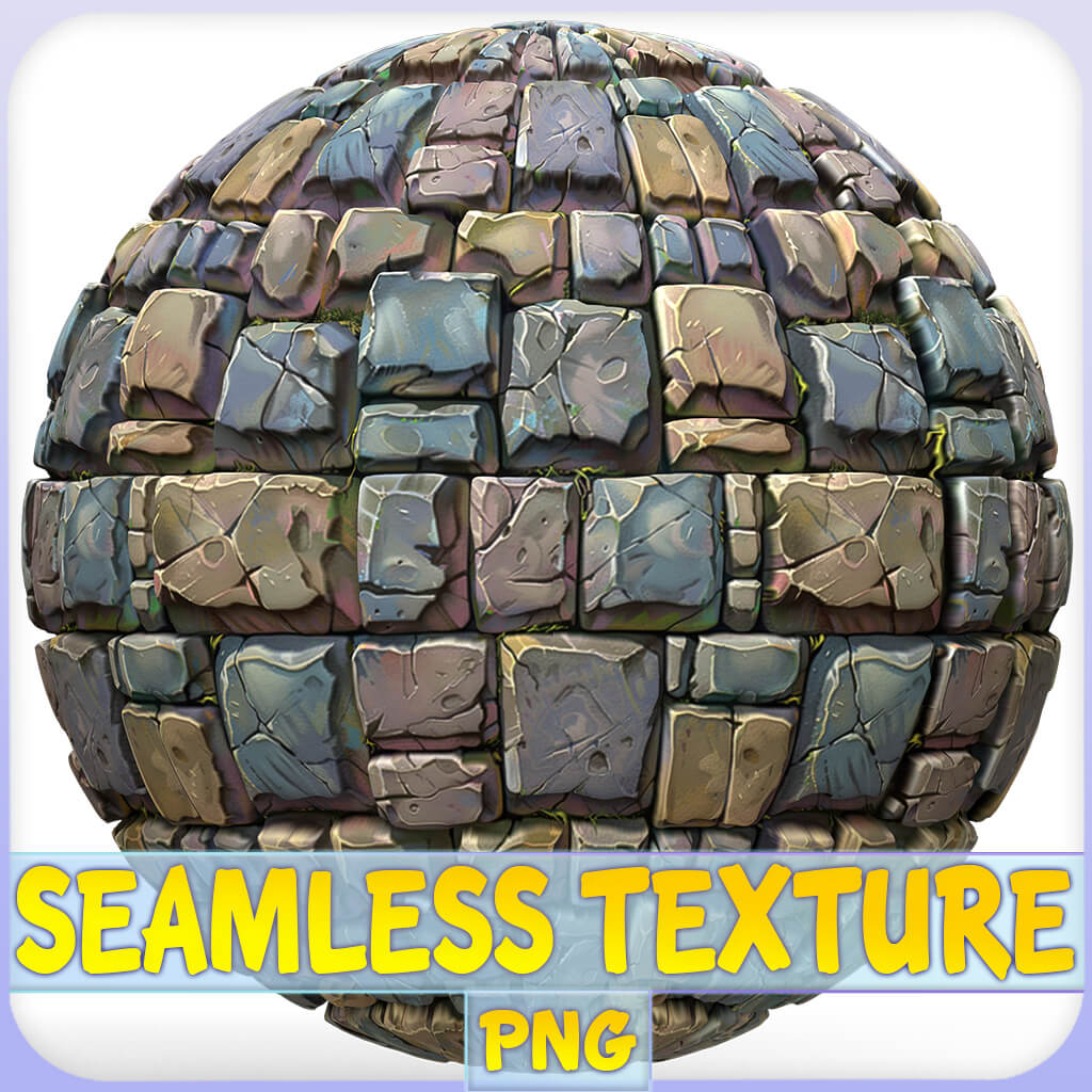 Stylized Wall Seamless Texture by zames1992d
