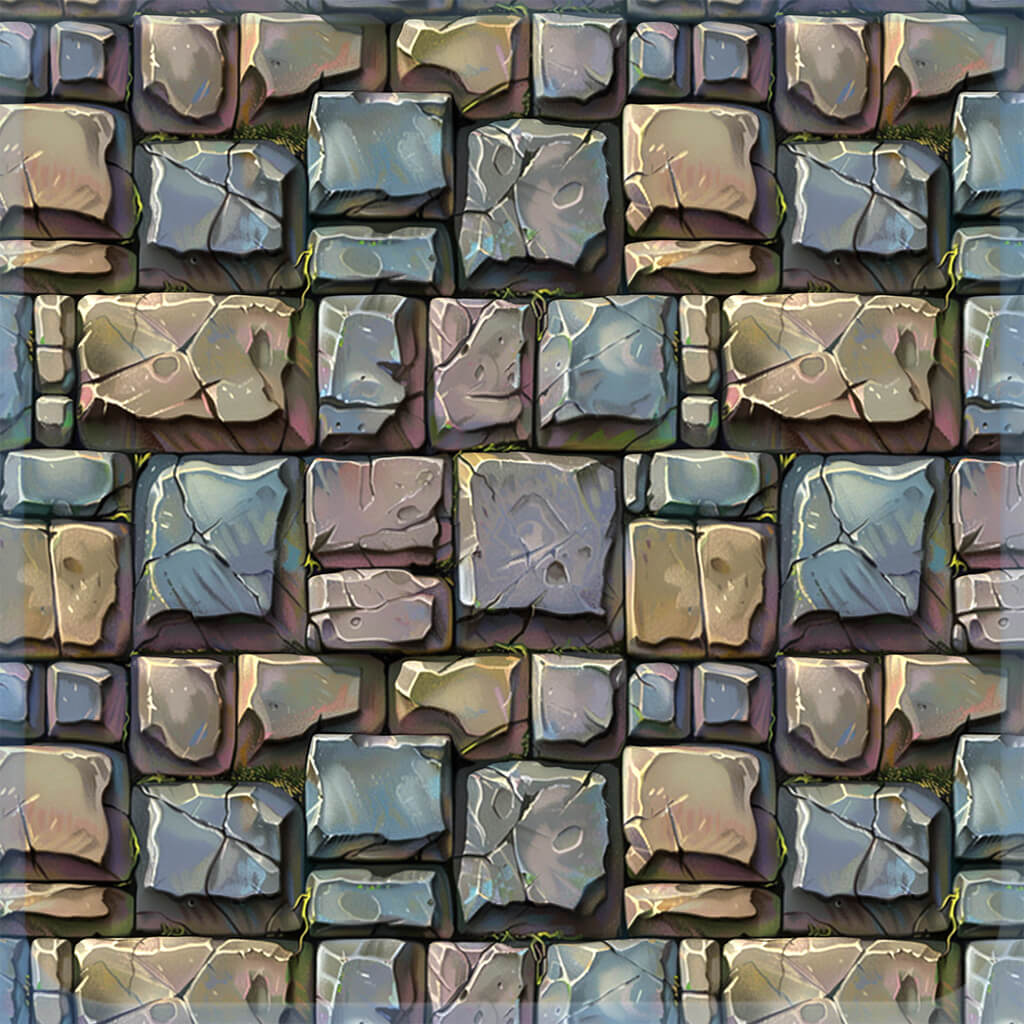 Stylized Wall Seamless Texture by zames1992d