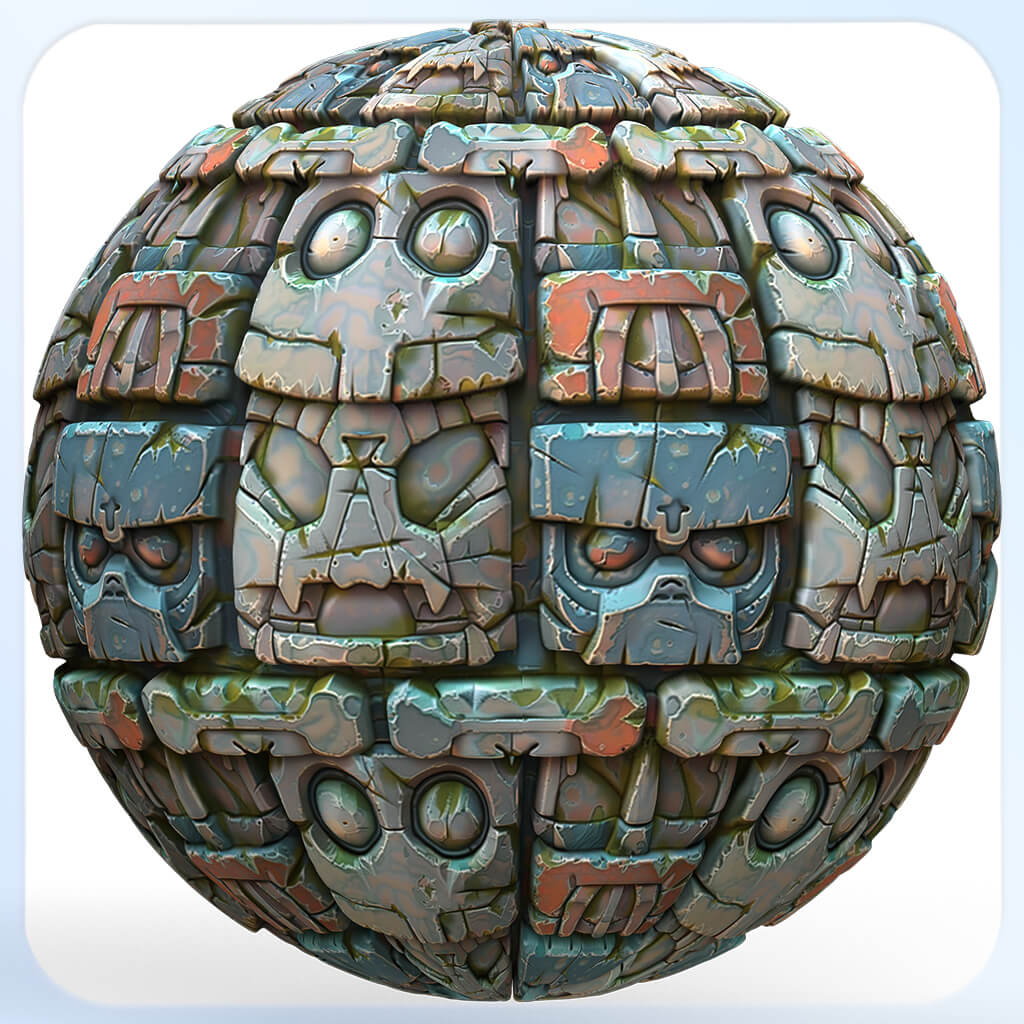 Stylized Wall Seamless Texture by zames1992d