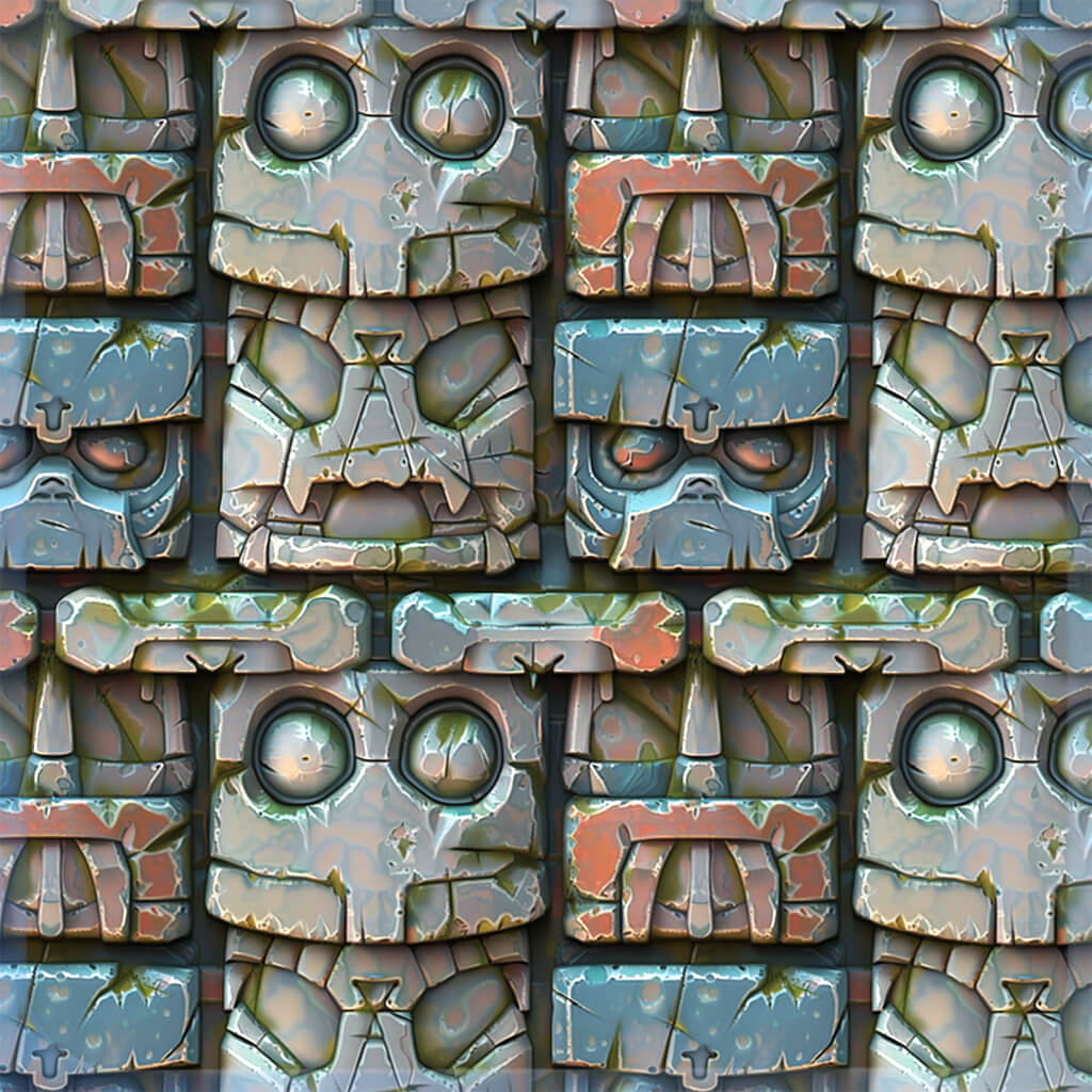 Stylized Wall Seamless Texture by zames1992d