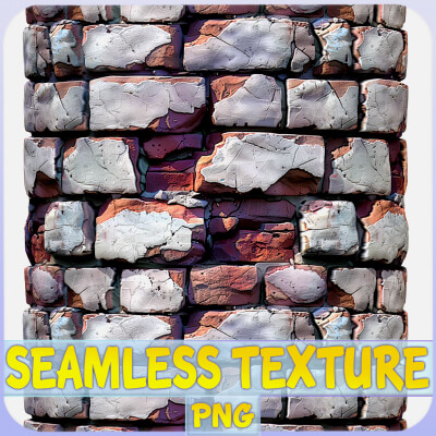 Stylized Wall Seamless Texture by zames1992d