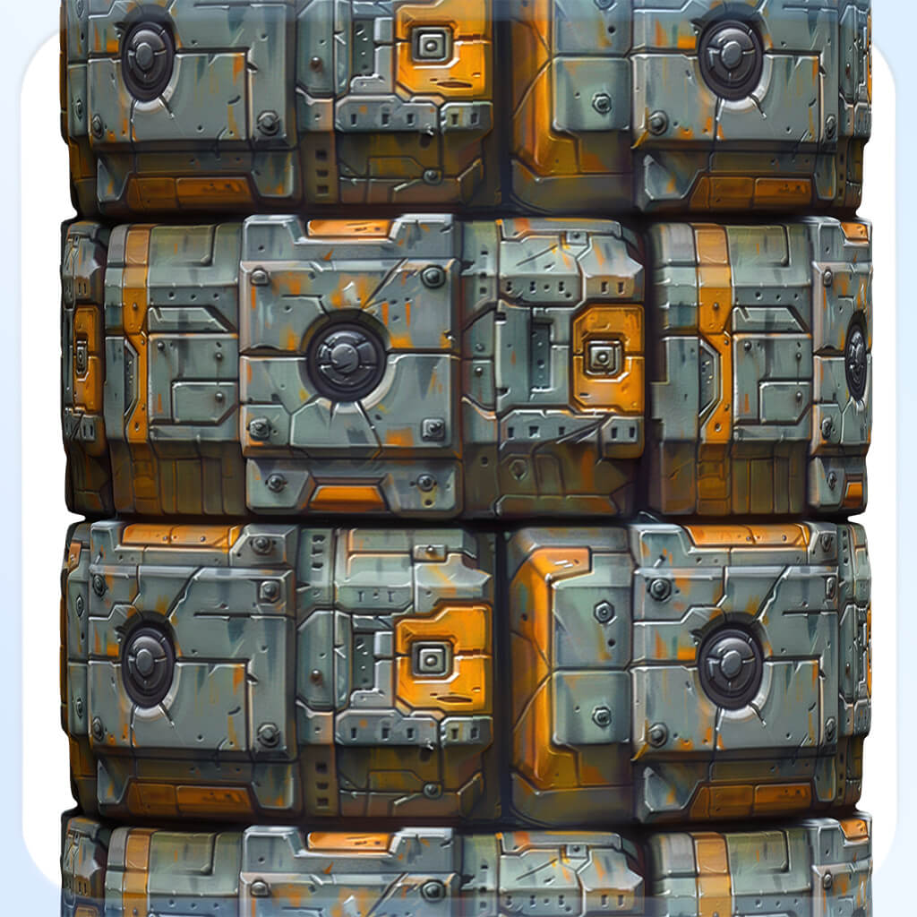 Stylized Wall Seamless Texture by zames1992d