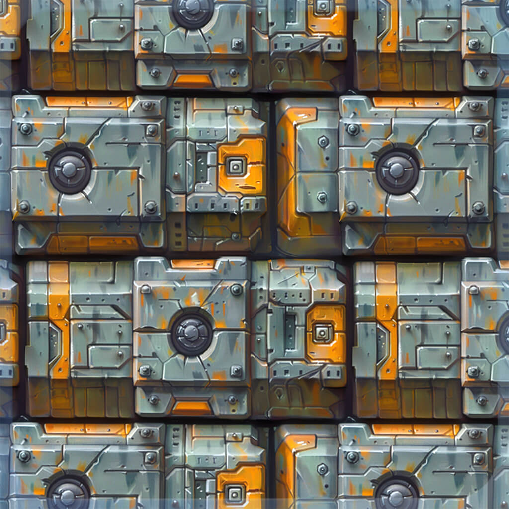Stylized Wall Seamless Texture by zames1992d