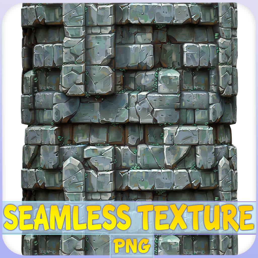 Stylized Wall Seamless Texture by zames1992d