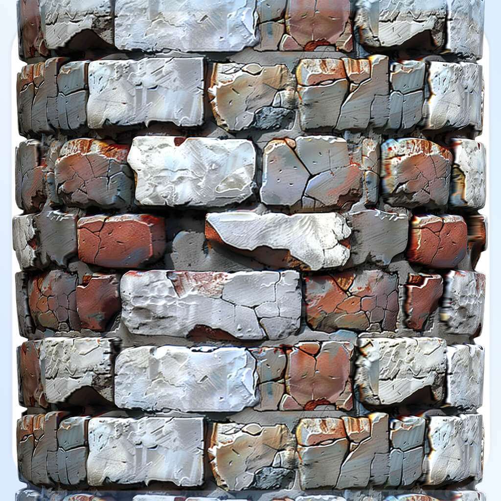 Stylized Wall Seamless Texture by zames1992d