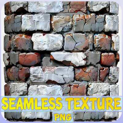 Stylized Wall Seamless Texture by zames1992d