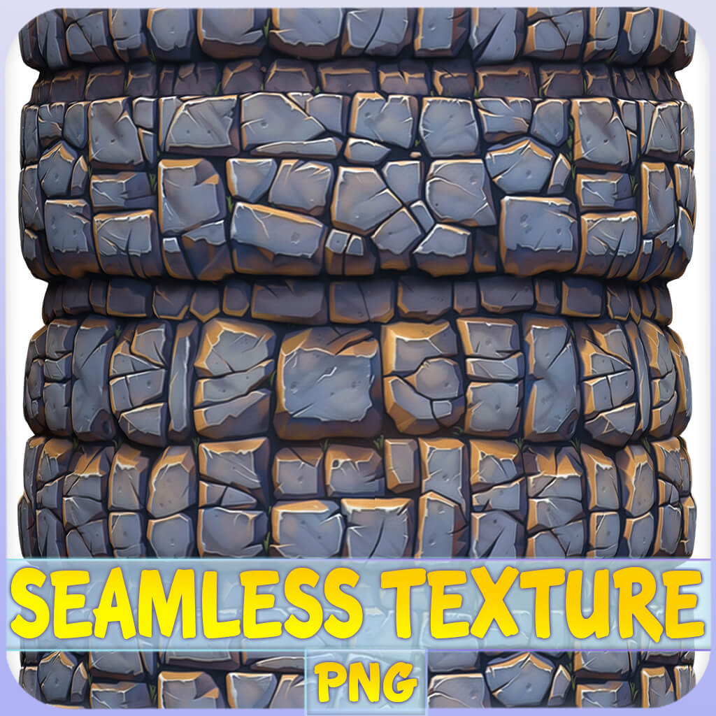 Stylized Wall Seamless Texture by zames1992d