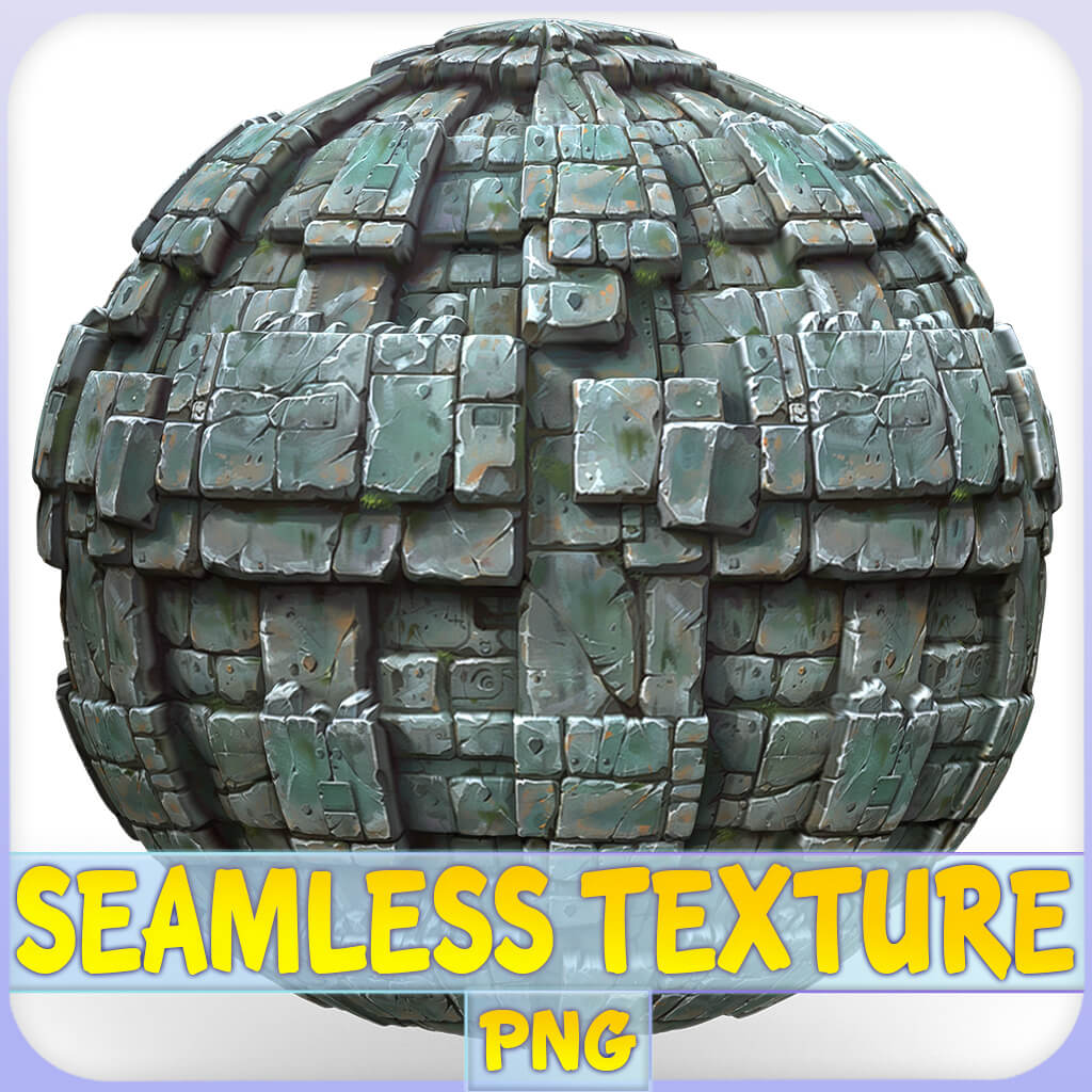 Stylized Wall Seamless Texture by zames1992d