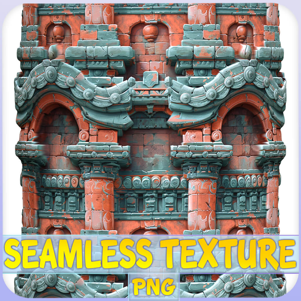 Stylized Wall Seamless Texture by zames1992d