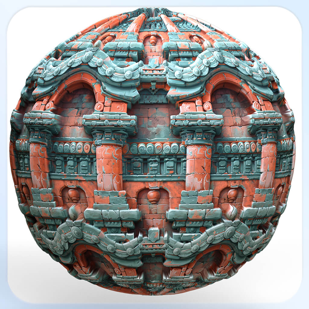 Stylized Wall Seamless Texture by zames1992d