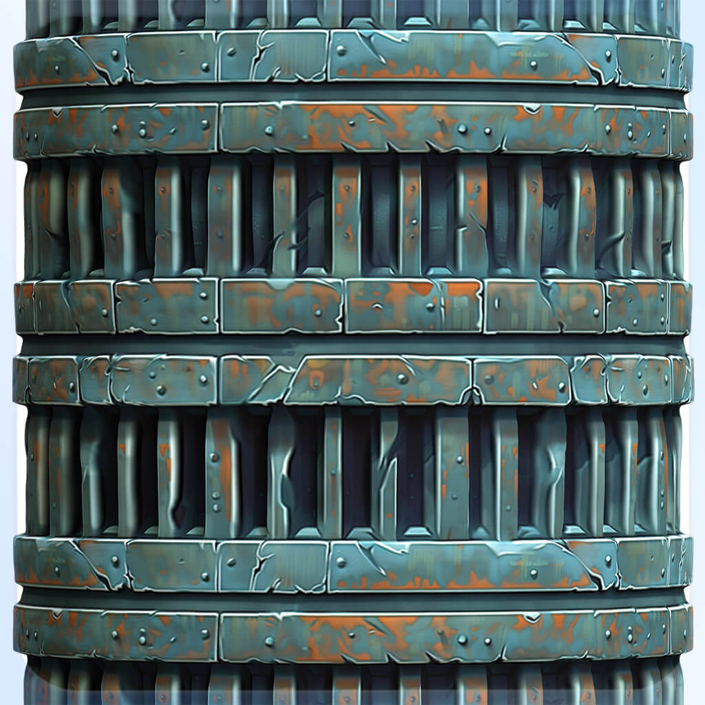 Stylized Wall Seamless Texture by zames1992d