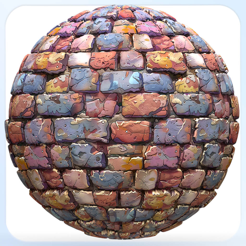 Stylized Wall Seamless Texture by zames1992d
