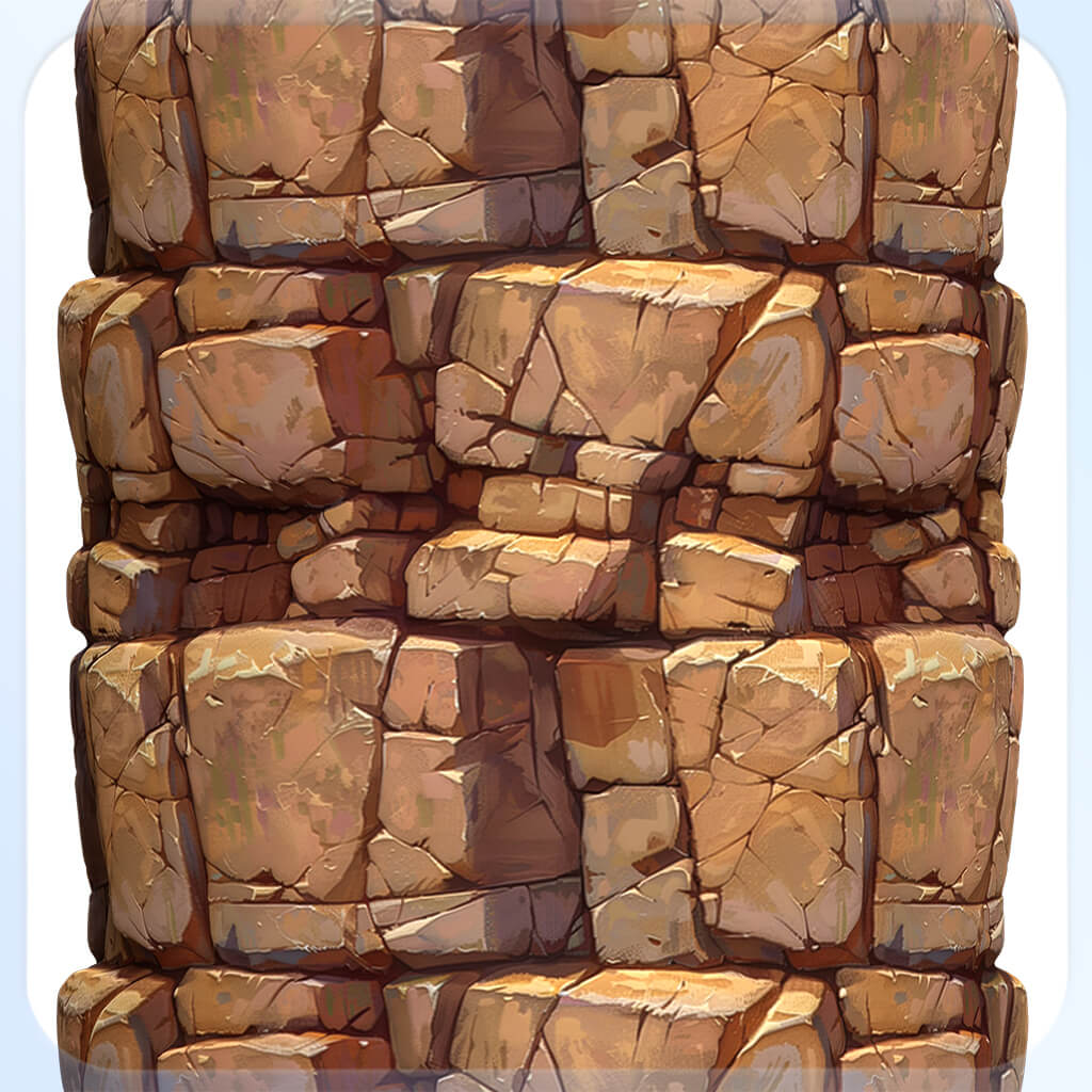 Stylized Wall Seamless Texture by zames1992d