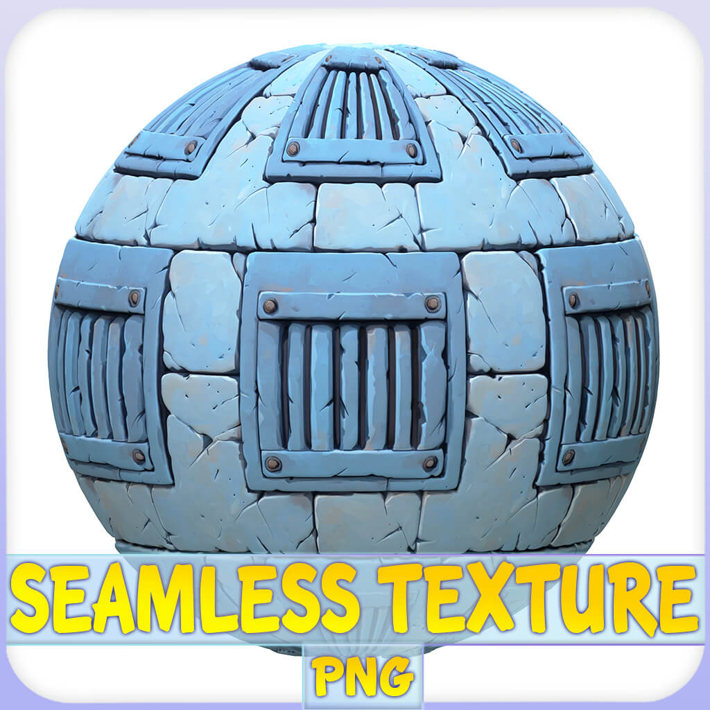 Stylized Wall Seamless Texture by zames1992d