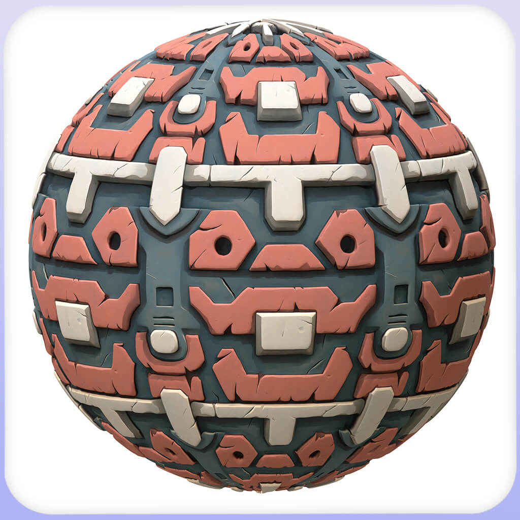 Stylized Wall Seamless Texture by zames1992d