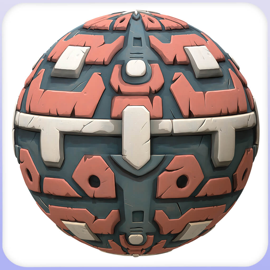 Stylized Wall Seamless Texture by zames1992d