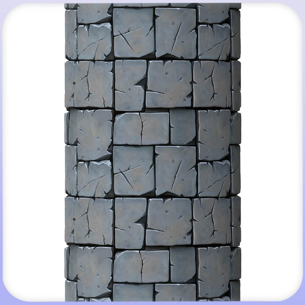 Stylized Wall Seamless Texture by zames1992d