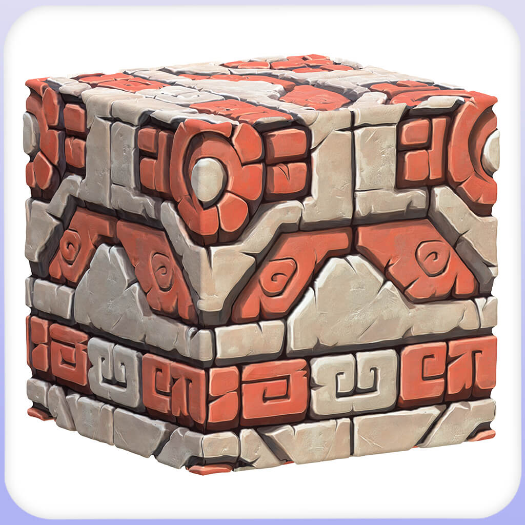 Stylized Wall Seamless Texture by zames1992d