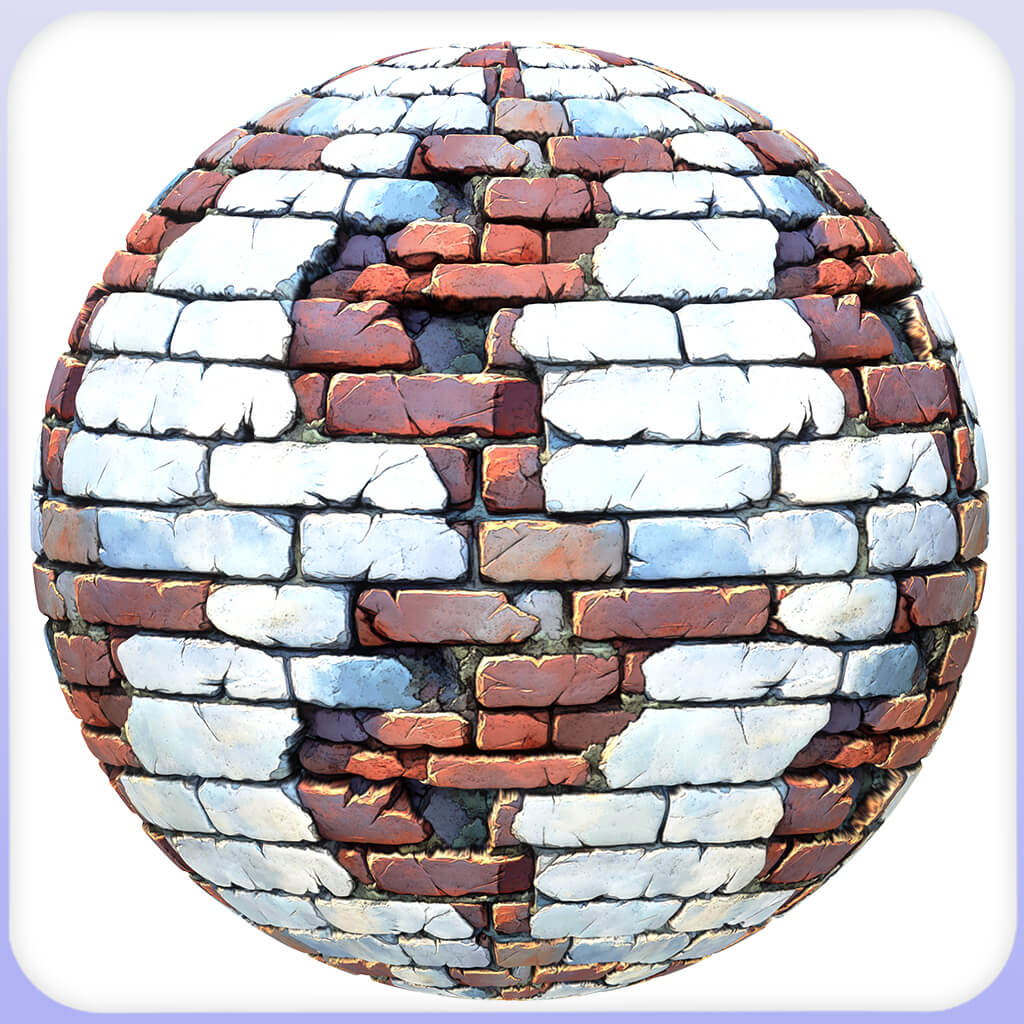 Stylized Wall Seamless Texture by zames1992d
