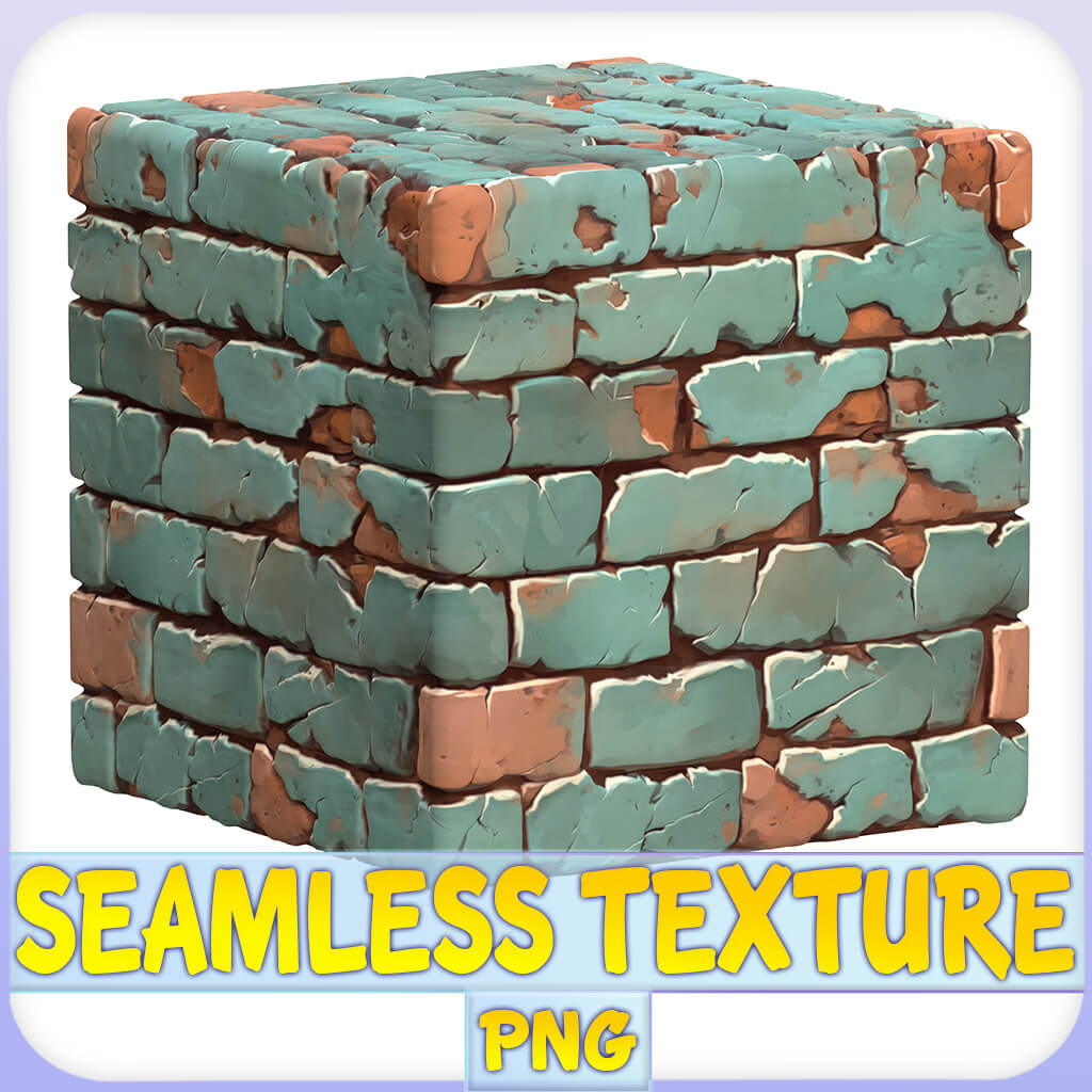 Stylized Wall Seamless Texture by zames1992d