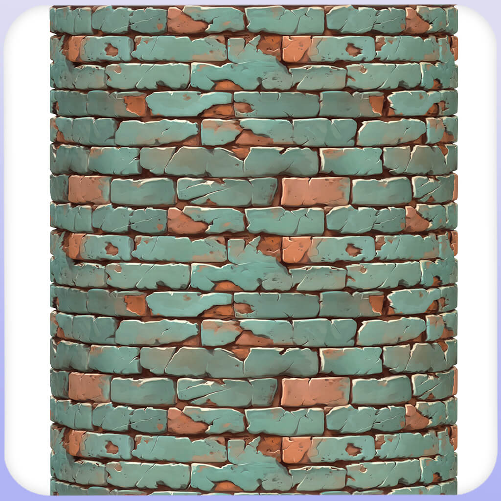 Stylized Wall Seamless Texture by zames1992d