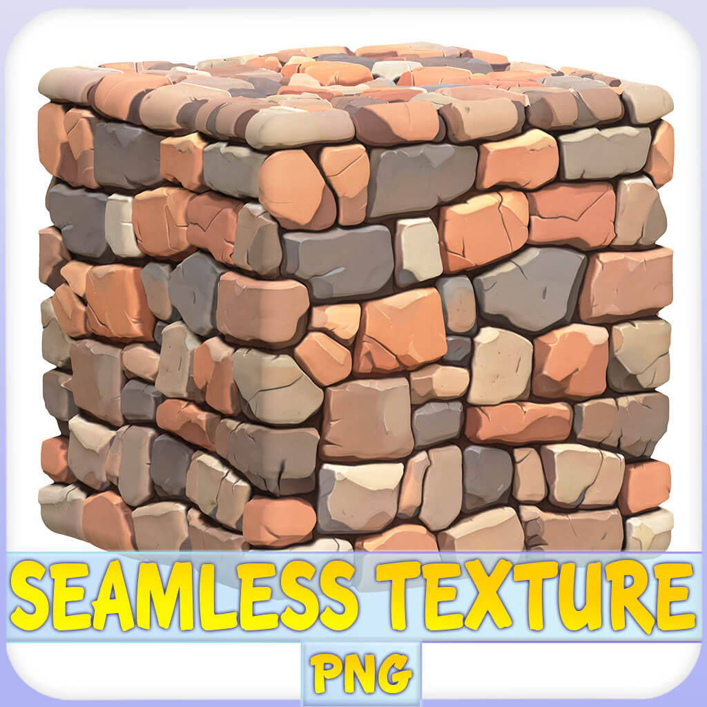 Stylized Wall Seamless Texture by zames1992d